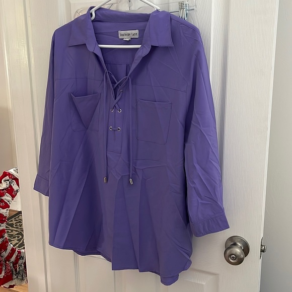 Southern Lady | Tops | Southern Lady Blouse Size L | Poshmark